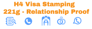 H4 Visa Stamping 221g - Proof of Relationship (WhatsApp, Calls) - RedBus2US