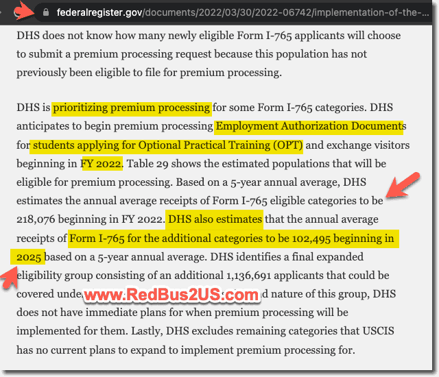 H4 EAD Premium Processing News Planned For FY 2025 Fee 1500 2022 H4 EAD Premium Processing News Planned For FY 2025 Fee 1500 2022