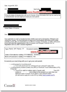 Canada H1B Open Work Permit - Approval POE Letter, Experience