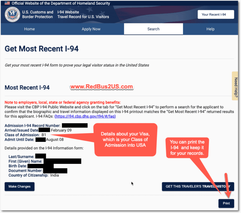 HOW to Get Electronic I-94 Online? No Record Found? [2024]