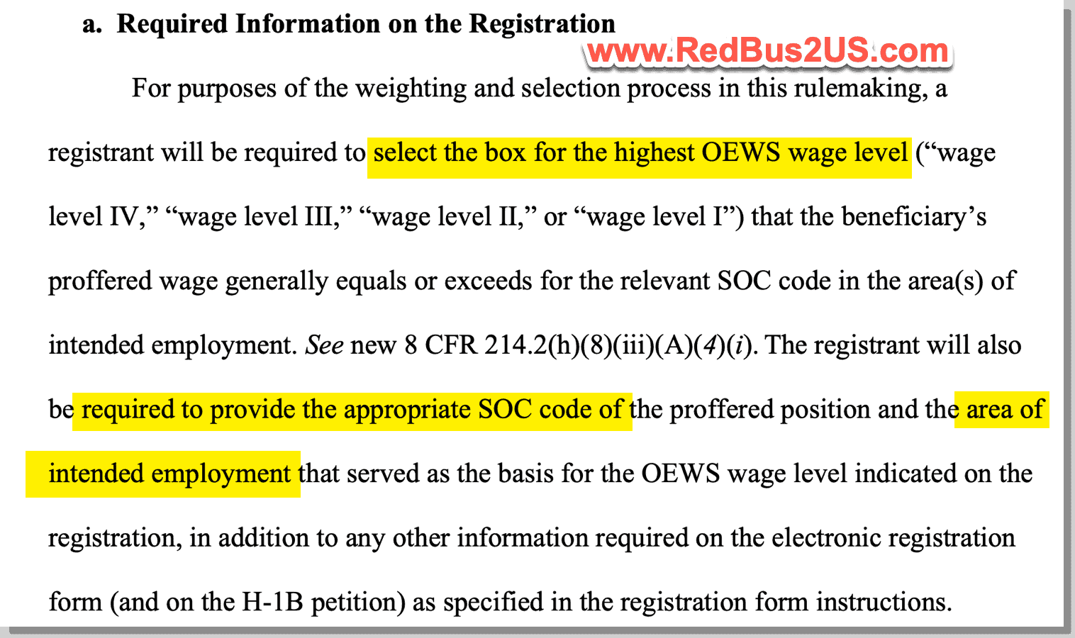H1B Weighted Selection Process Final Rule - Effective FY 2027 Season ...